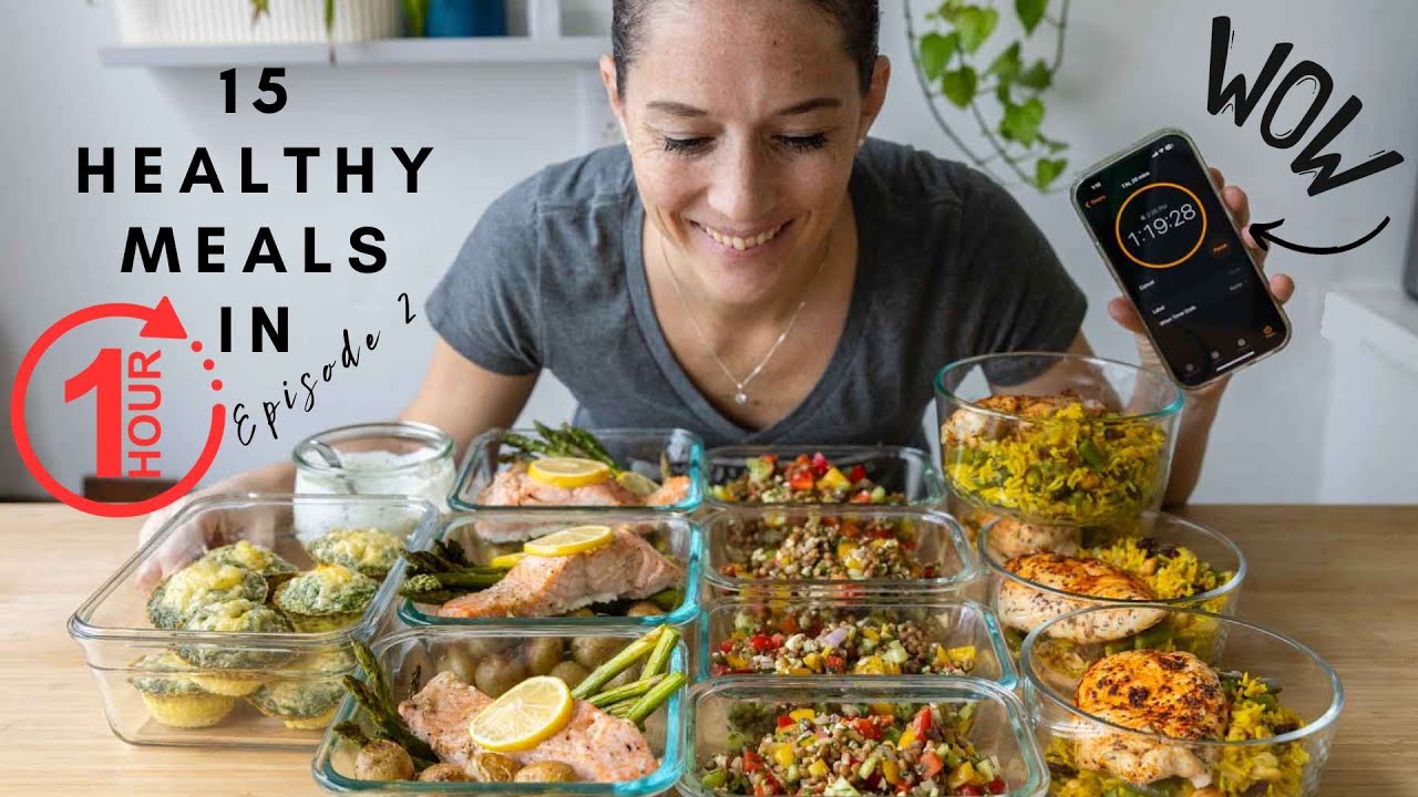 15 Healthy Meals In 1 Hour | Episode 2 - PracticalFitness