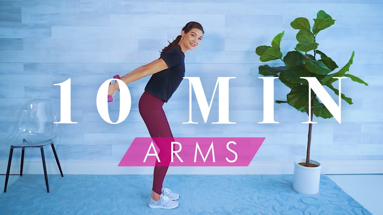 10 Minute Arm Upper Body Strength Workout For Seniors Beginners
